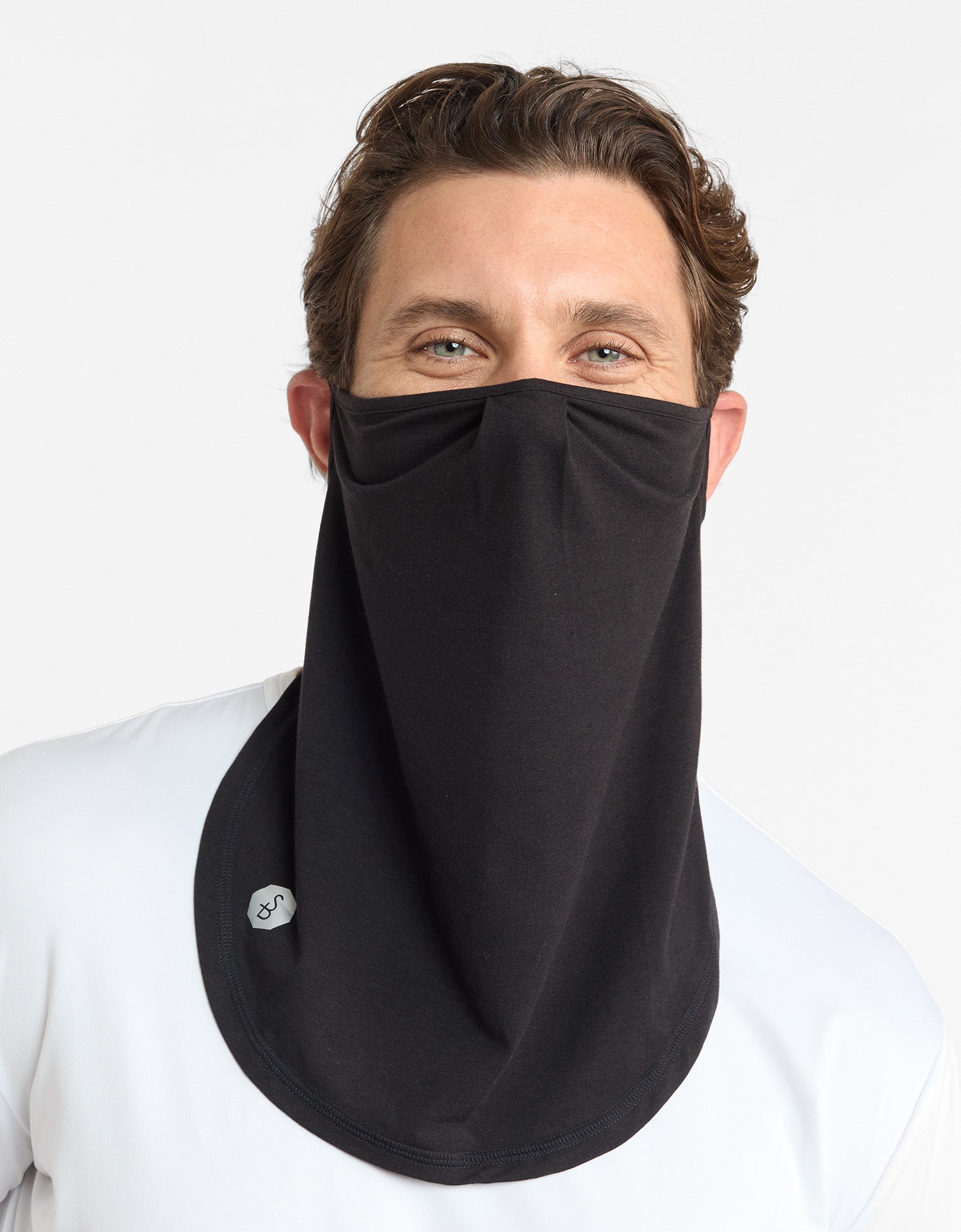 UPF 50+ Sun Protective Face Mask for Men | UV Neck & Face Protection ...