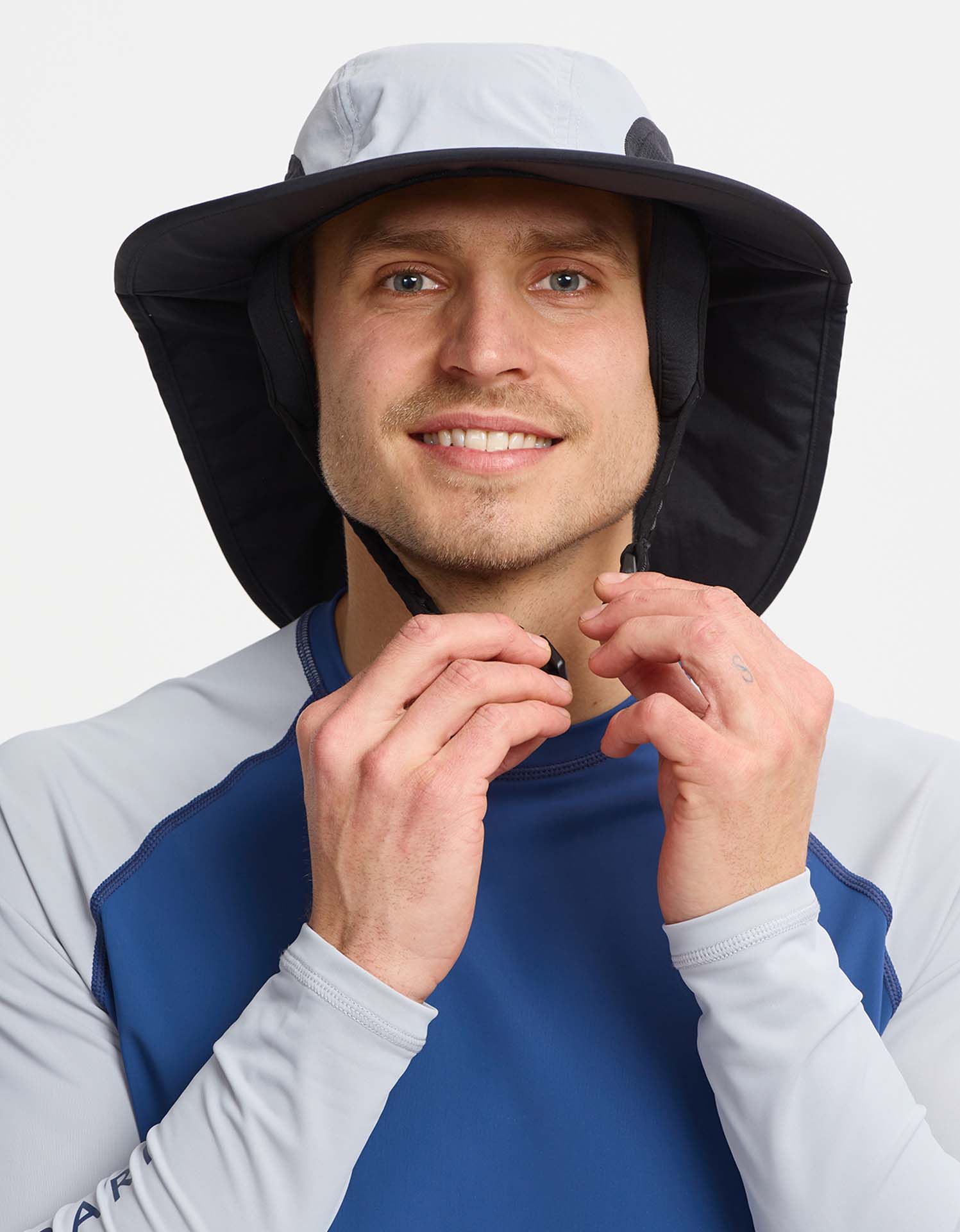 Water Sports Sun Hat UPF 50+ For Men | Sun Protection Water Sports Hat ...